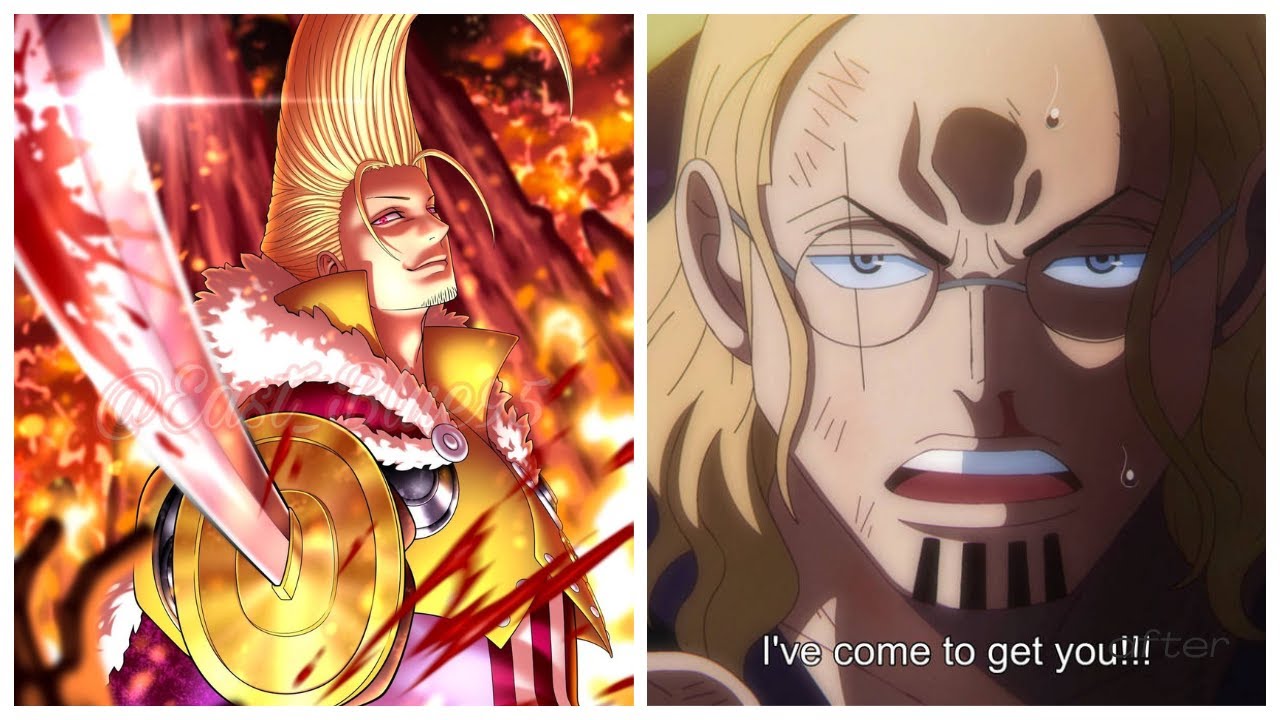 One piece preview 1163: Rayleigh vs Garling Gaban vs Bogard - YouTube
