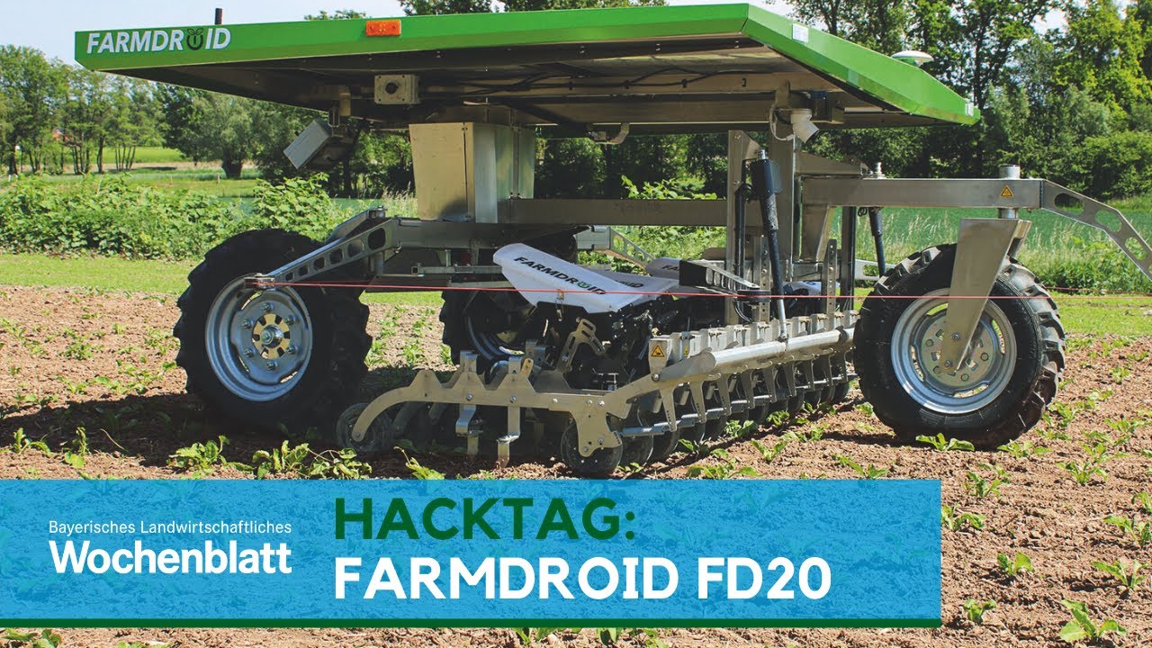 Feldroboter: Farmdroid FD20 | Landtechnik | Digital Farming | Smart ...