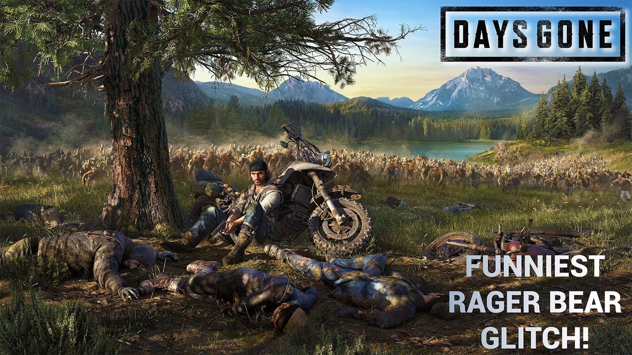 FUNNIEST RAGER BEAR GLITCH | DAYS GONE | Hard Mode - YouTube