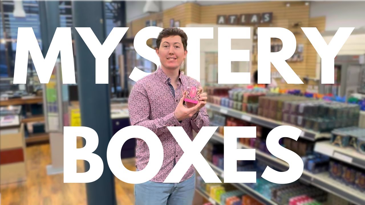 Atlas Stationers Mystery Boxes - YouTube