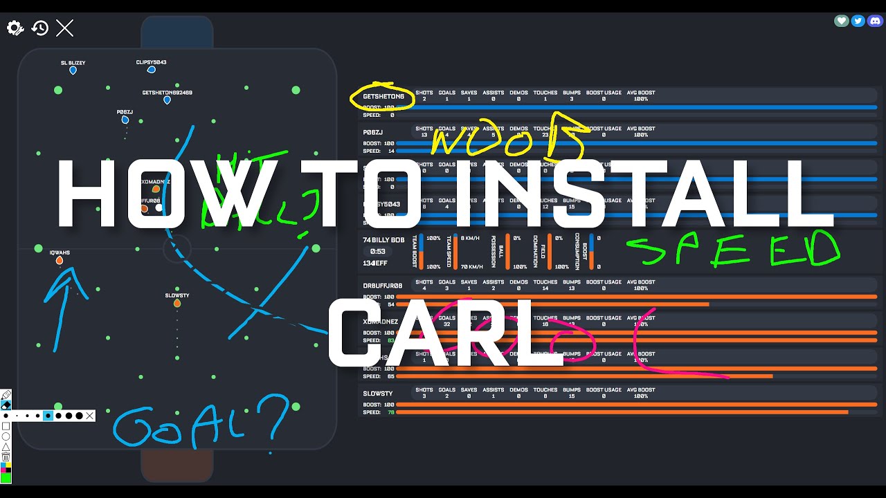 How to install CARL for Rocket League - YouTube