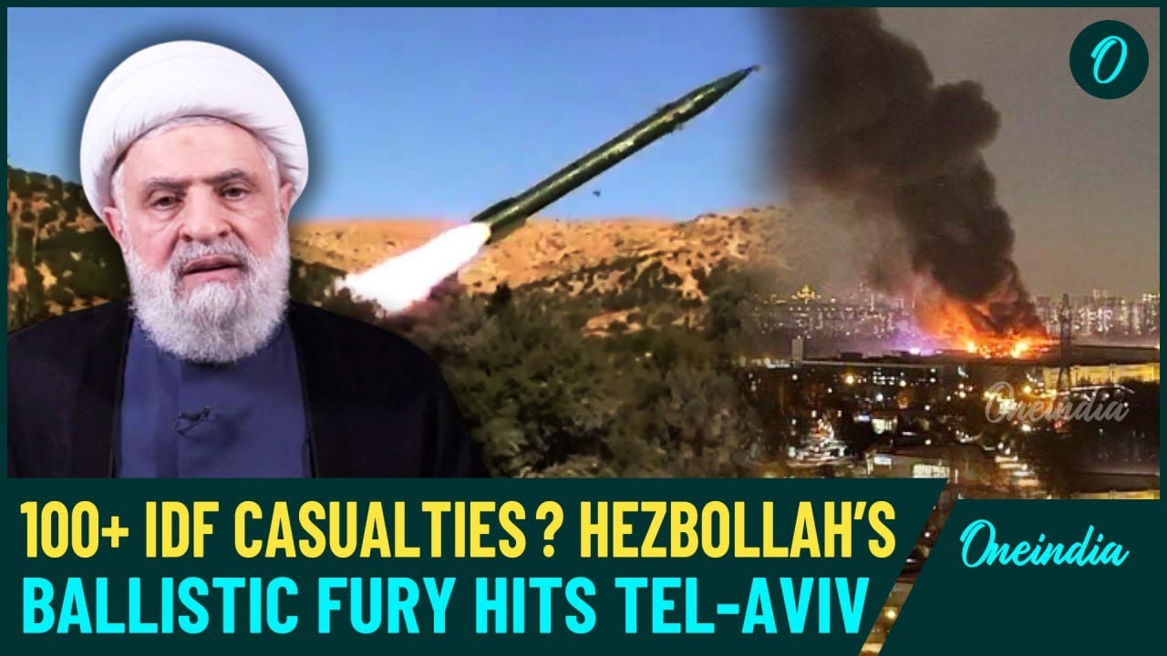 Hezbollah Hits Tel Aviv With Ballistic Missiles; Debuts Fadi-6 Rocket ...