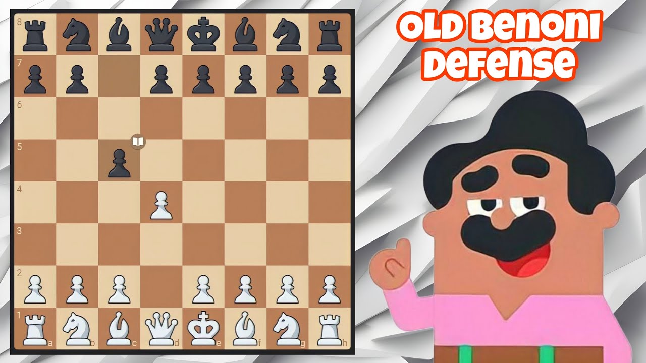 Oscar of Duolingo Played Chess Using Old Benoni Defense - YouTube