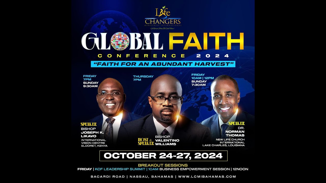 Global Faith Conference | Sunday, October 27th, 2024 | 9:30am - YouTube