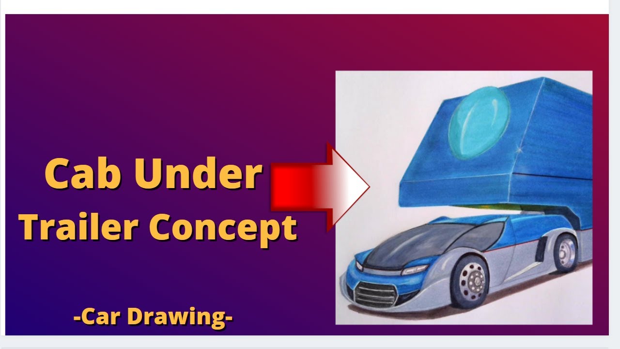 Look at this Truck Trailer Concept: Cab Under - YouTube