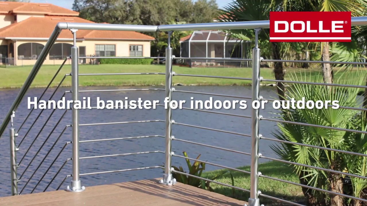 Dolle PROVA 8 Aluminium Railing Kit - YouTube