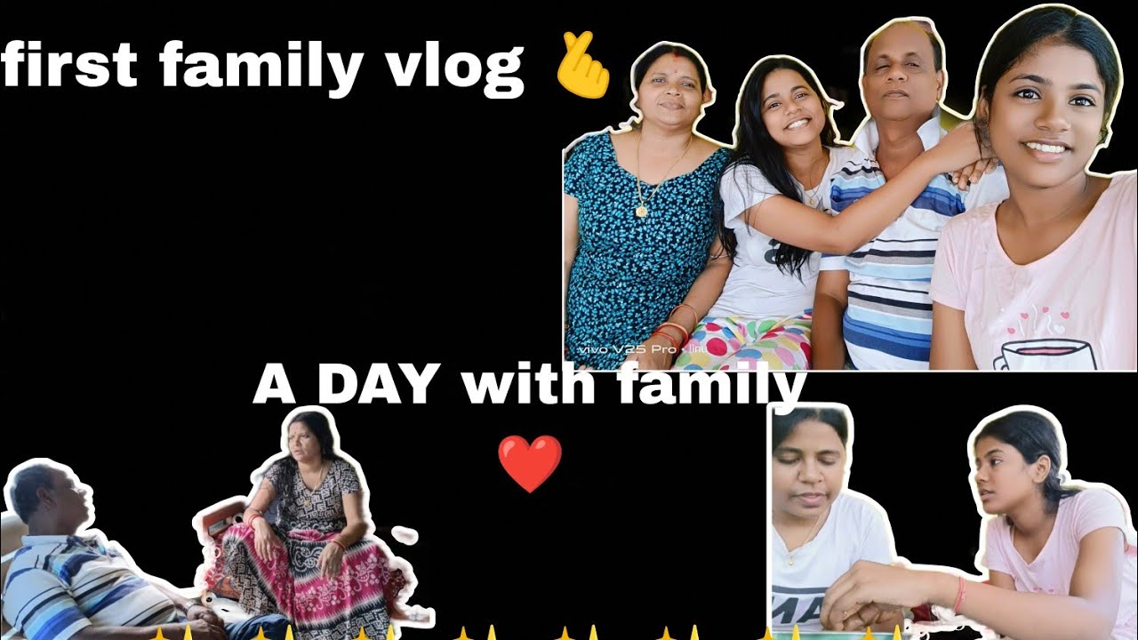 A day with my family ️! 1st family vlog - YouTube