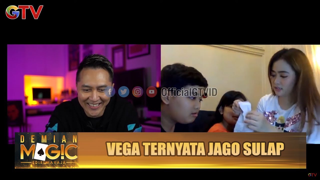 Vega Darwanti Ternyata Jago Sulap | Demian Magic | EPS 3 | (2/3) - YouTube