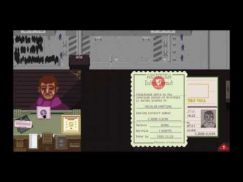 papers please part 3 the ezic star man gives me a gift - YouTube