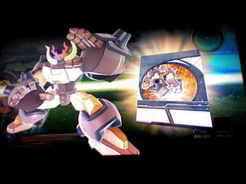 bakugan defender of the core duel battle elico vs magma wilda - YouTube