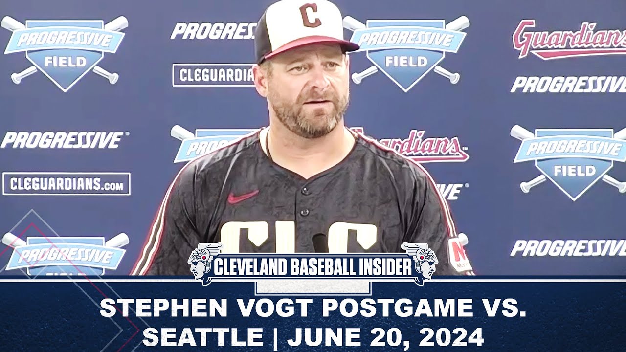 Stephen Vogt Talks Logan Allen, Will Brenna, Guardians Win Over ...