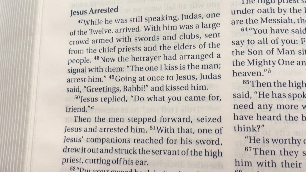 Plot Against Jesus, Jesus Anointed at Bethany, Judas Agrees to Betray ...