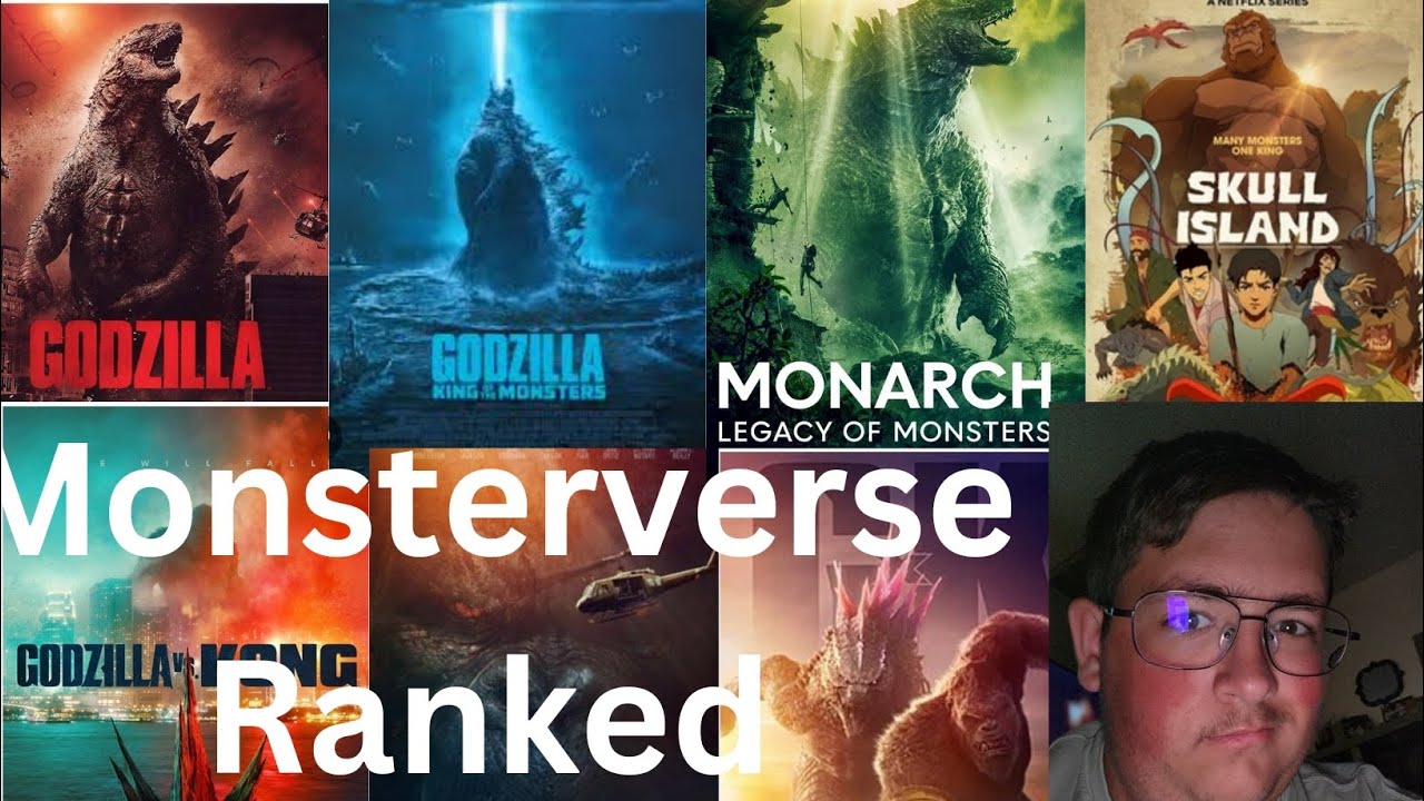 All 7 Monsterverse Films and Shows Ranked! - YouTube