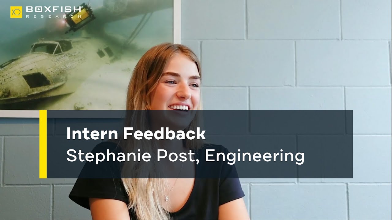 Engineering Intern Feedback Interview - Stephanie Post - YouTube