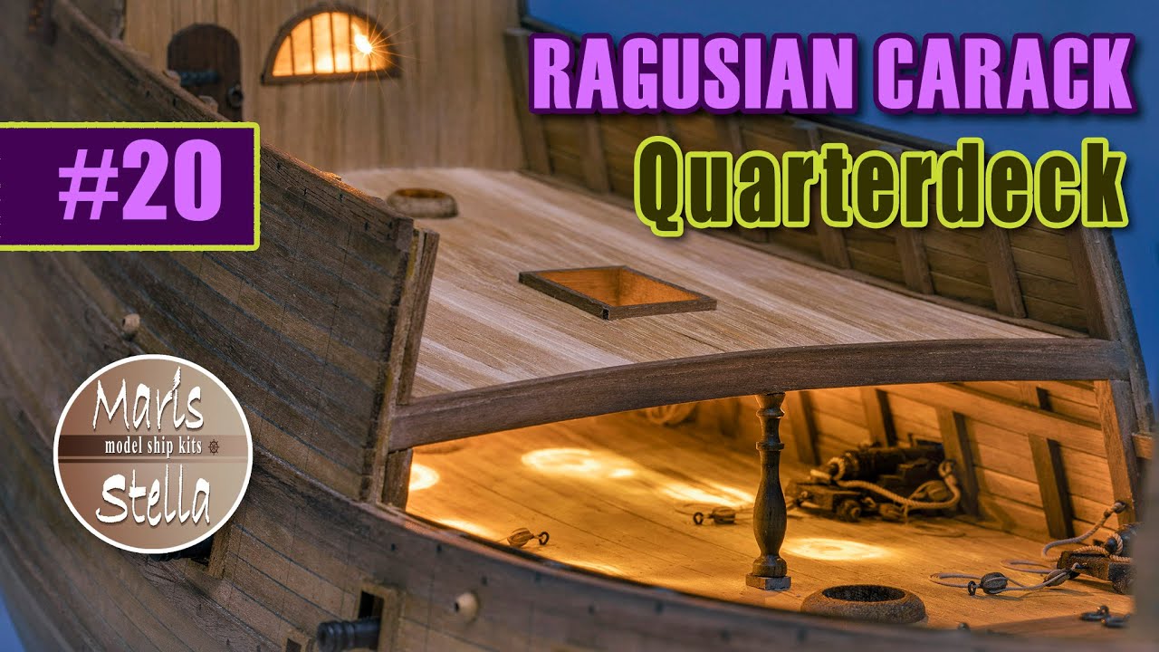 Model ship building #20 - Quarterdeck - RAGUSIAN CARRACK XVIc - KIT ...