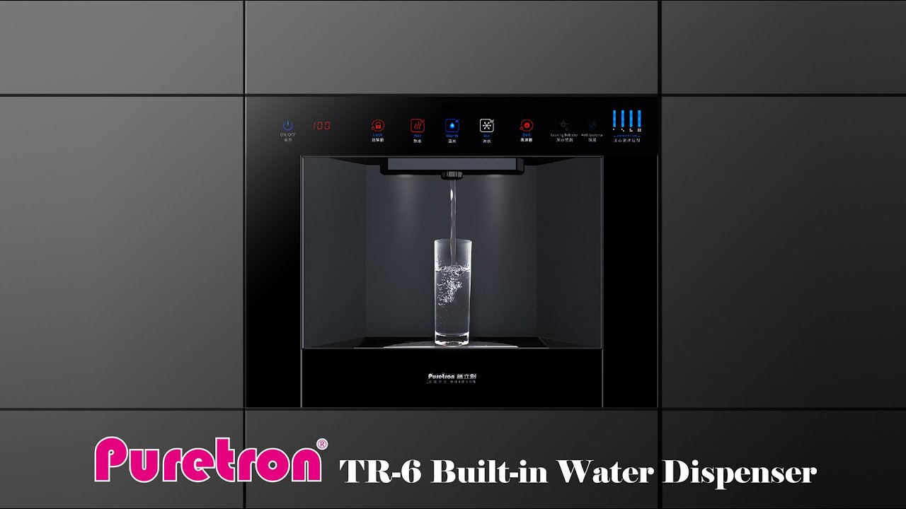 PureTron TR-6 Built-in Water Dispenser - YouTube