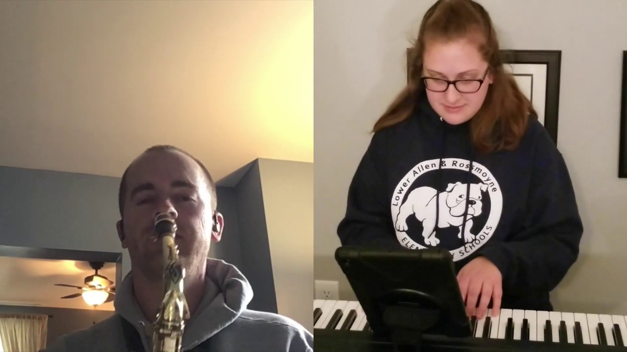 Mr. Noss and Miss Stoner play the Star Spangled Banner - YouTube