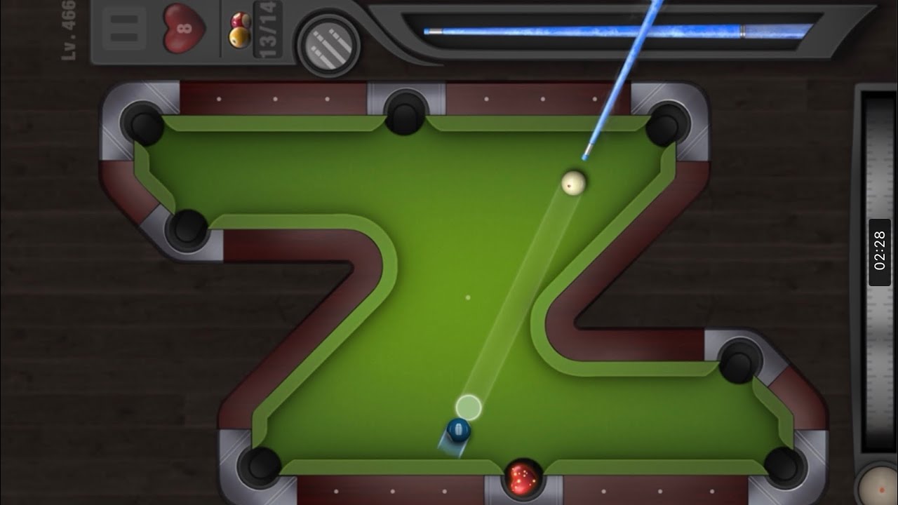 Best shot ever! Pool Gamer level #466 #gamer #poolplayer #relaxing # ...