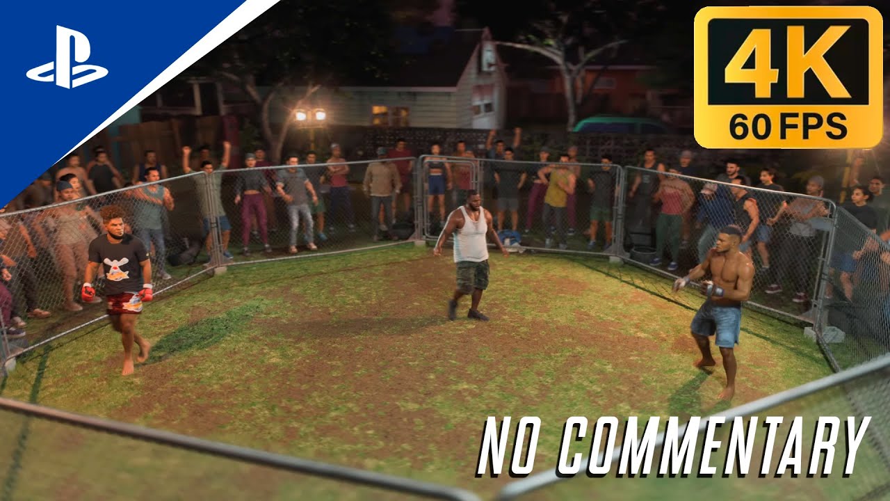 [PS5][4K60FPS] EA SPORTS UFC 5 - BACKYARD FIGHT | Gameplay - No ...