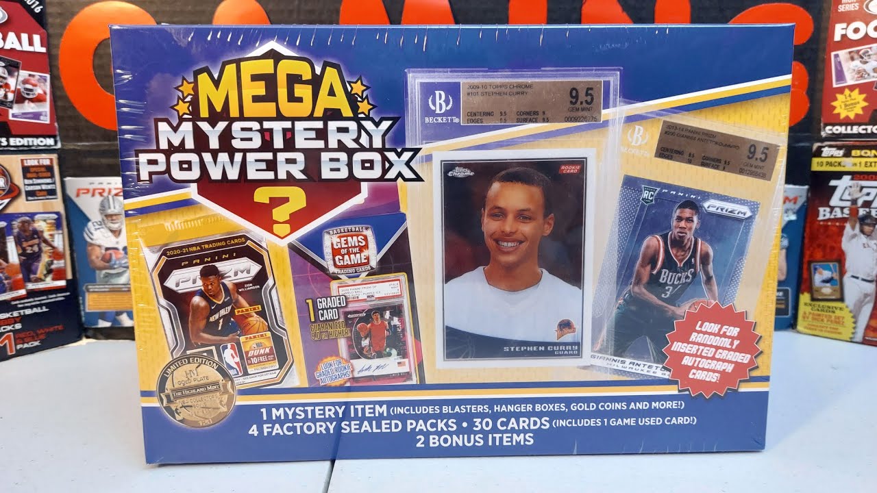 2022 Mega Mystery Power Box "Basketball" Meijer Exclusive - YouTube