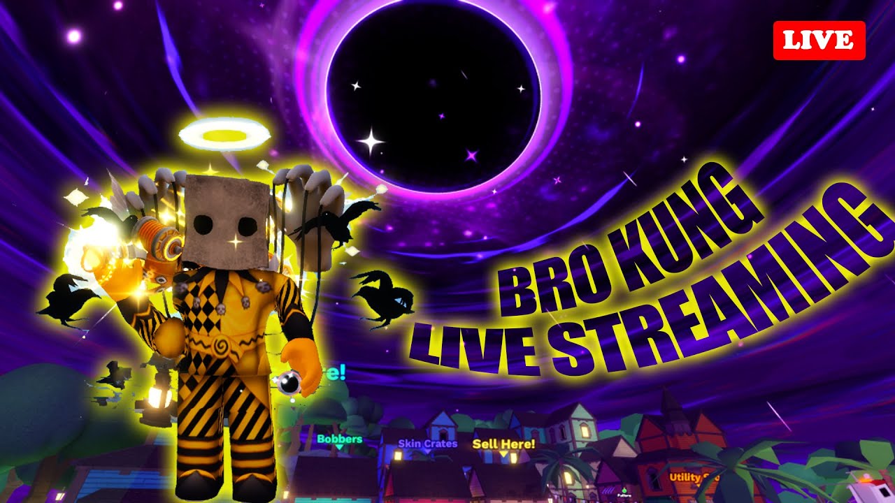 LIVE !! 250K LUCK PURPLE BLOOD MOON !! FISH IT - YouTube