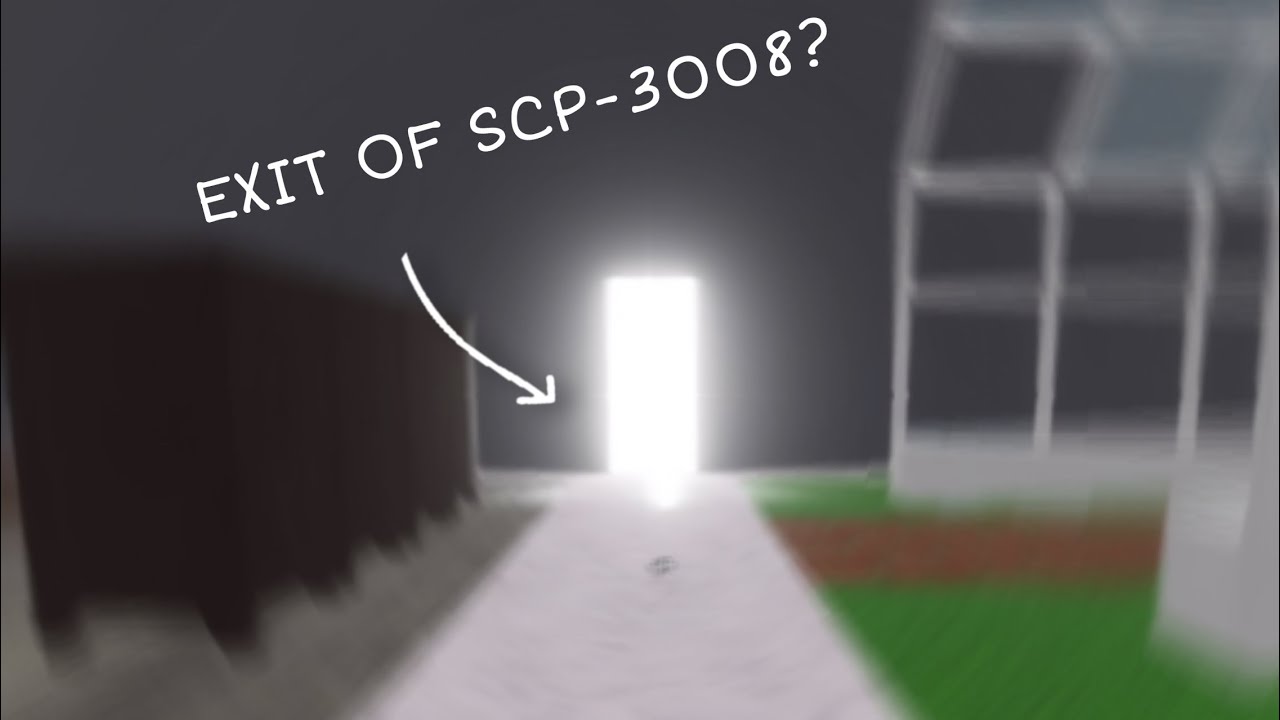 Found the exit in scp-3008?? #shorts - YouTube