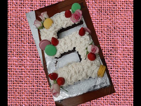 Pampered Chef- Number & letter cake pan - YouTube