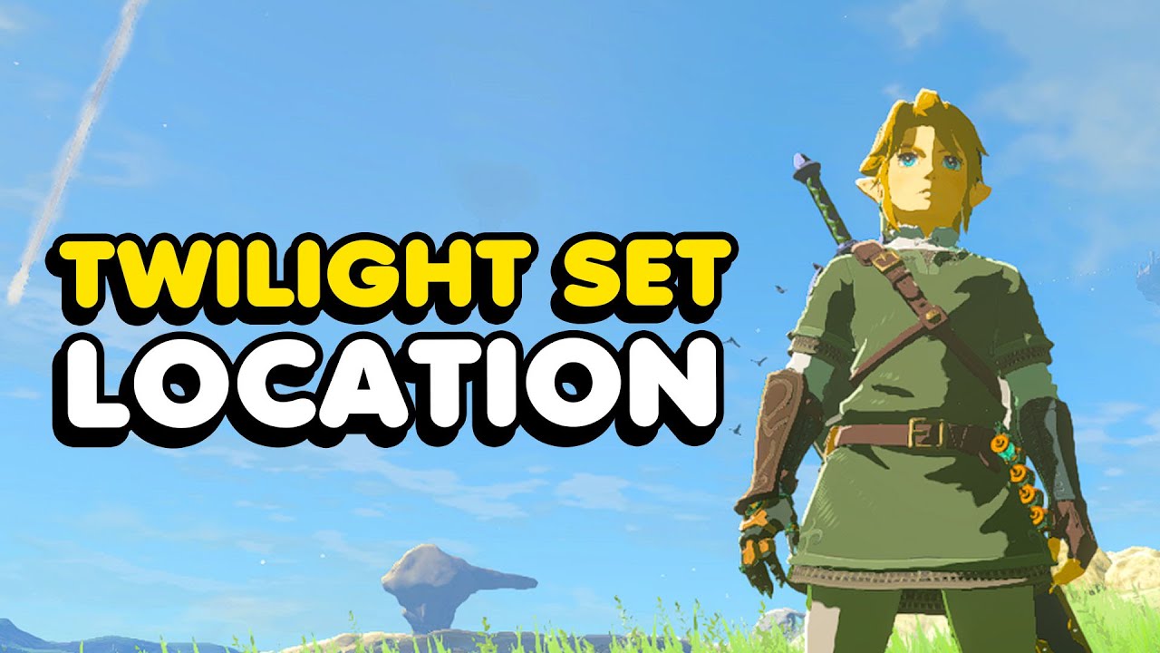 Zelda Tears of The Kingdom - Twilight Set Location - YouTube