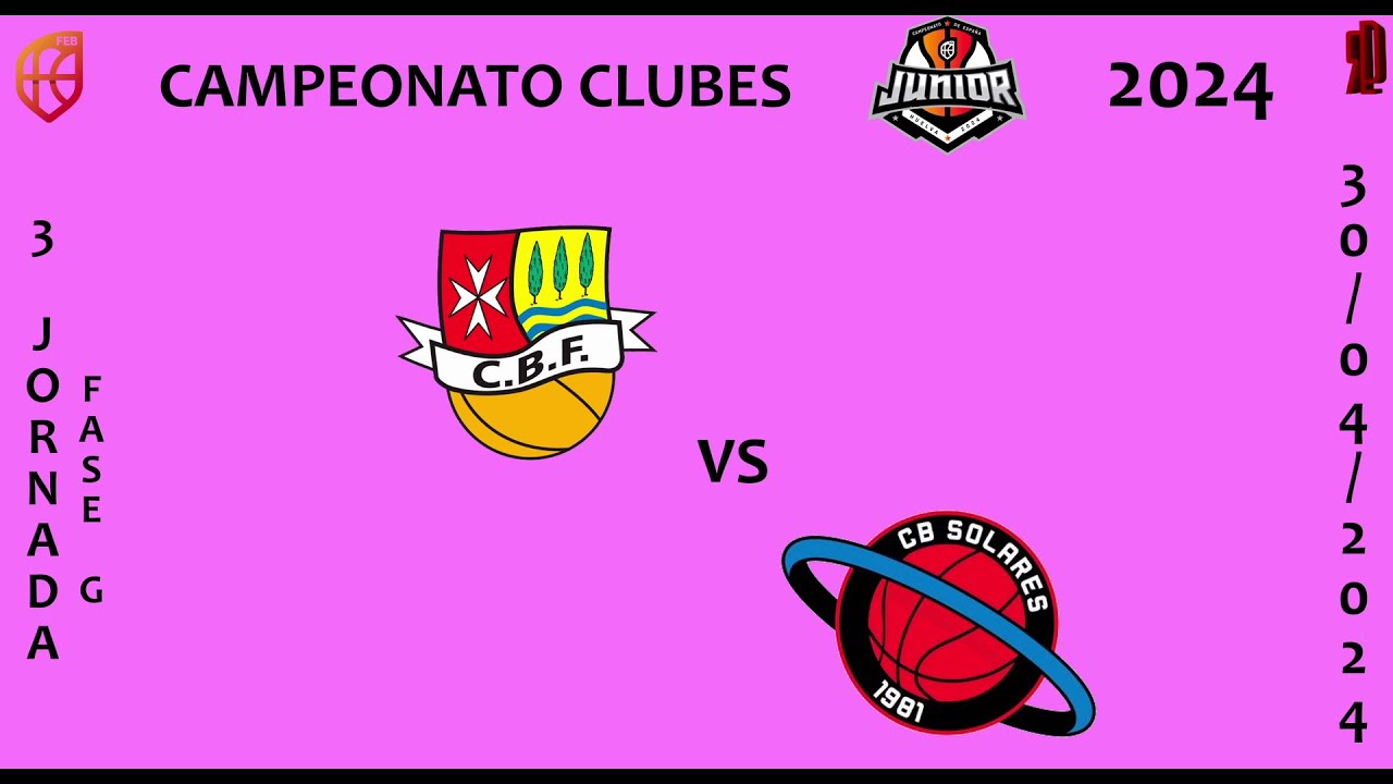 BALONCESTO LA FLECHA A //MEDIO CUDEYO ROJO #3 FG CEJM CAMPEONATO CLUBES ...