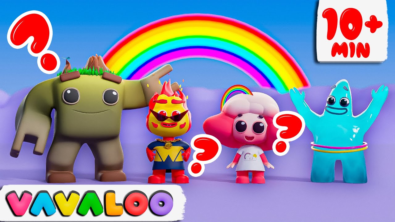 ¡Conoce a los héroes de VAVALOO! + Más Vavaloo Canciones Infantiles ...