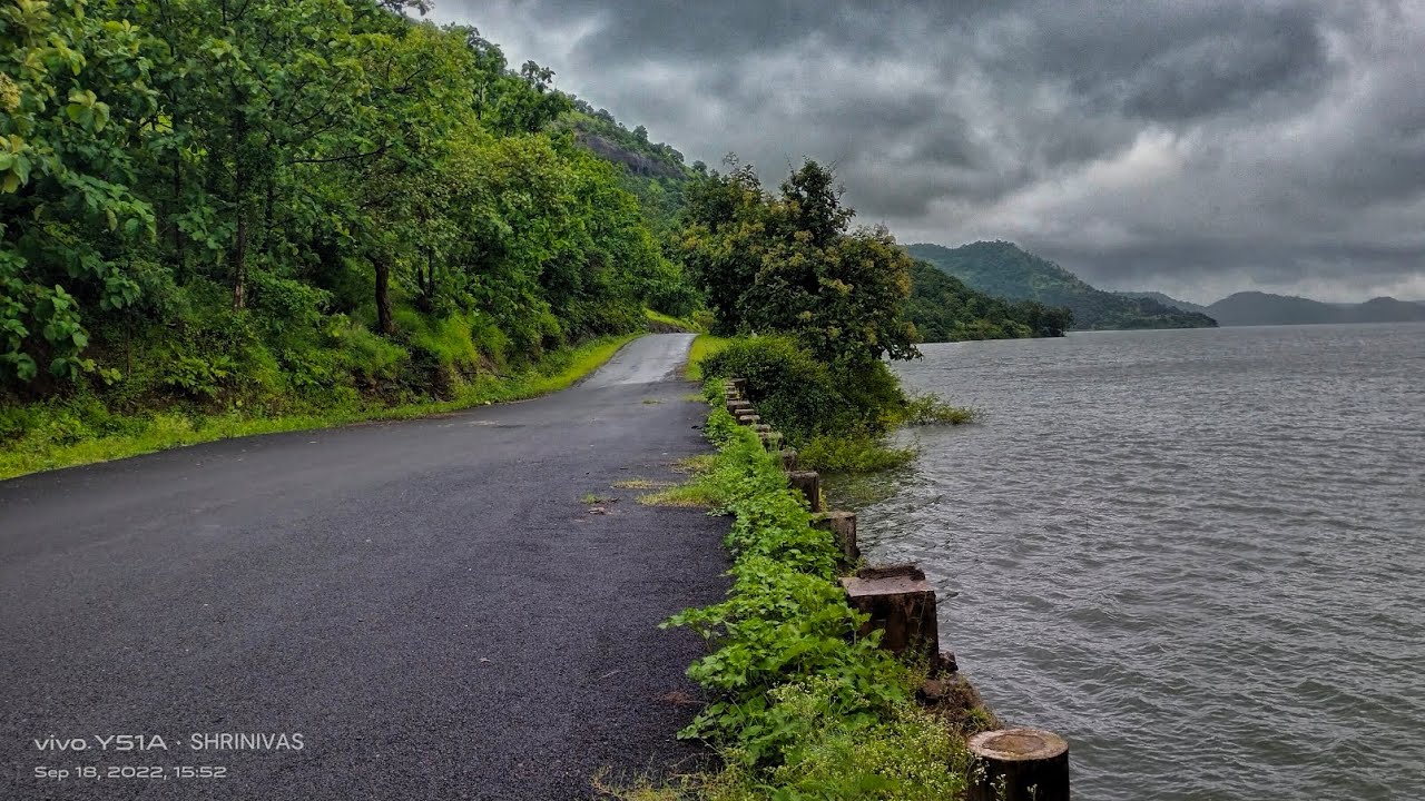 Dimbhe Dam Backwater#Ambegaon - YouTube