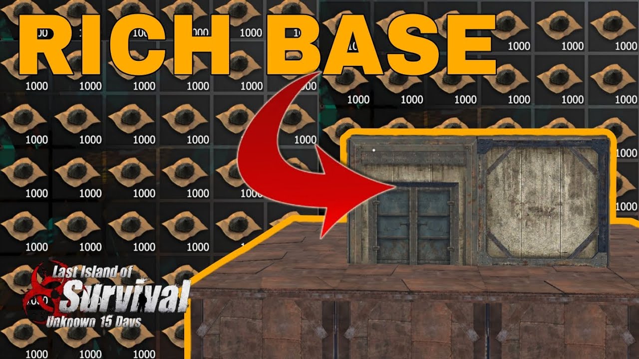 I raided the farmer base Last Island of Survival - YouTube