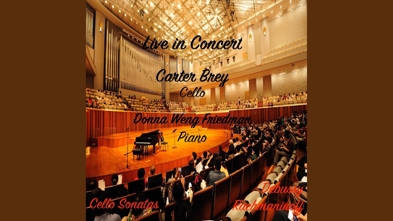 Cello Sonata in D minor, Prologue (feat. Carter Brey) - YouTube