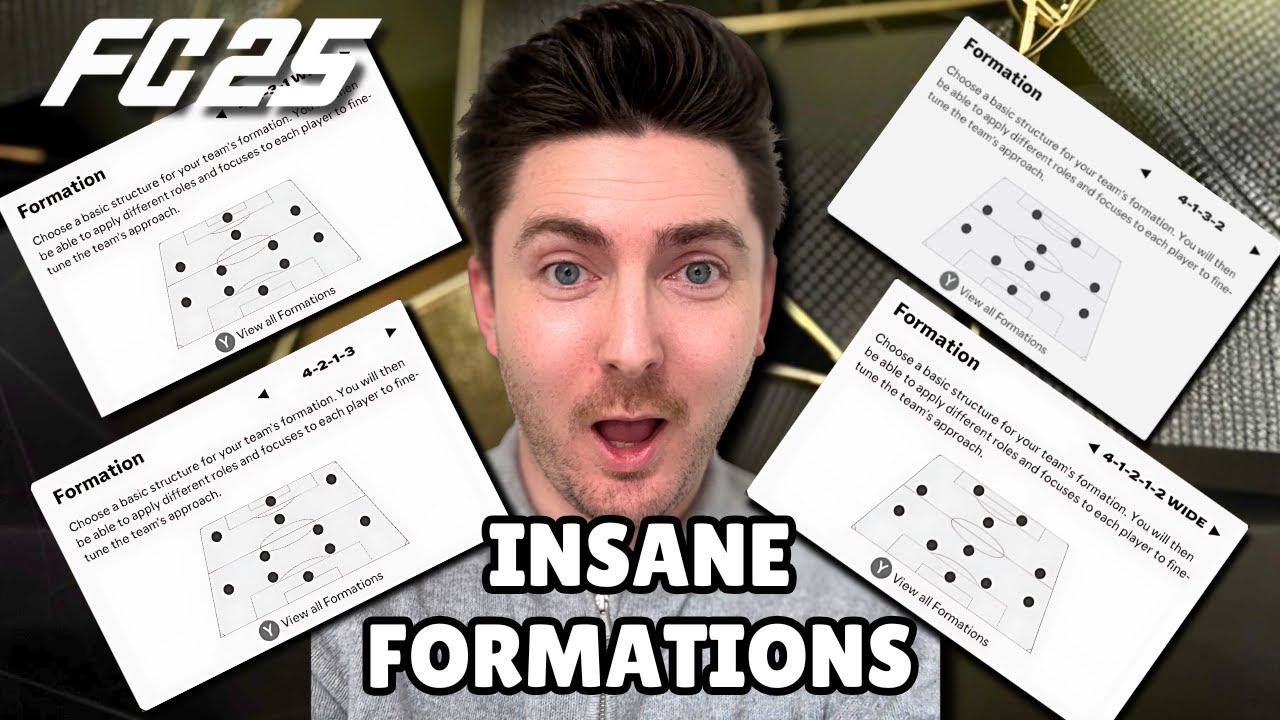 *POST-PATCH* 4 OP META EA FC25 Formation and Tactics To Get More Wins ...