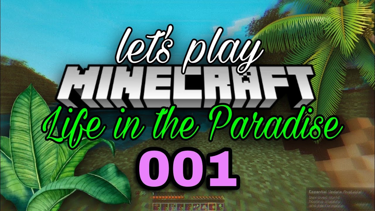 Lets Play Life in Paradise #001 Erkunden und umschauen (Minecraft mit ...