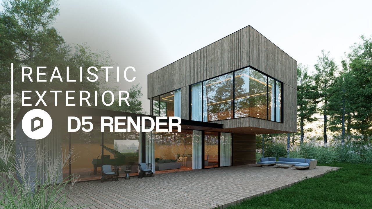 Realistic Exterior Render with D5 Render | Private House 336 ...