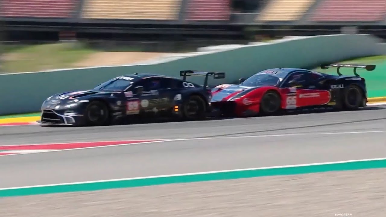 GTE racing = Drama and action! | 2022 4 Hours of Barcelona | ELMS - YouTube