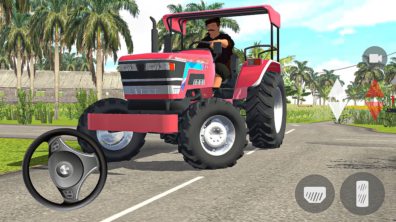 Tractor driving simulator 3D: indian tractor driving experience ...