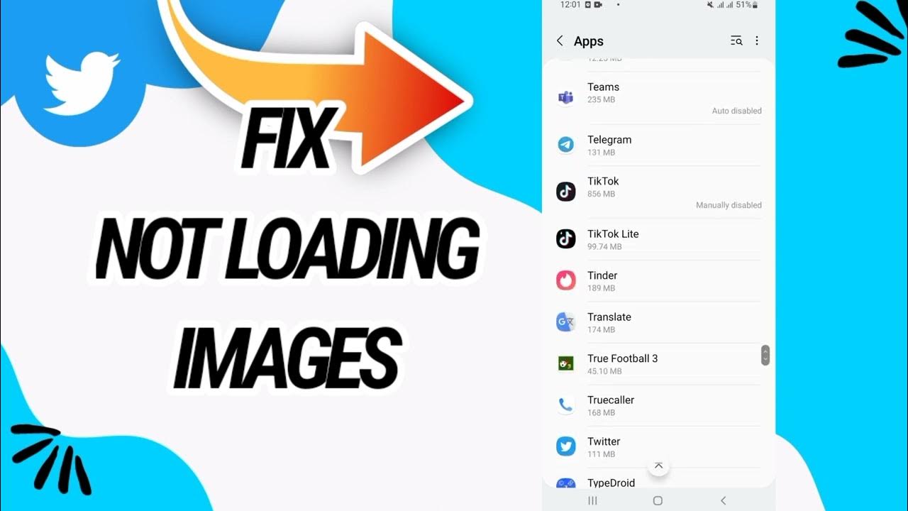 How To Fix And Solve Not Loading Images On Twitter App - YouTube