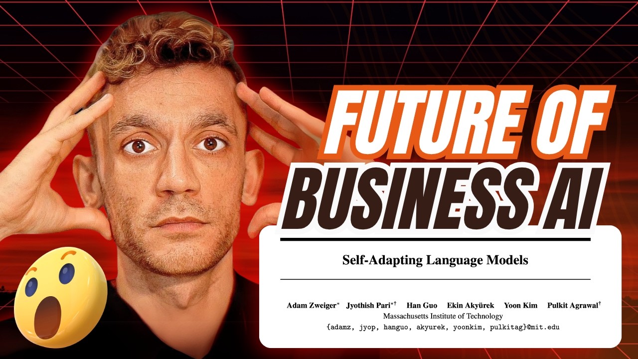 AI Just Learned To Rewrite Its Own Code (MIT Leaked This) - YouTube