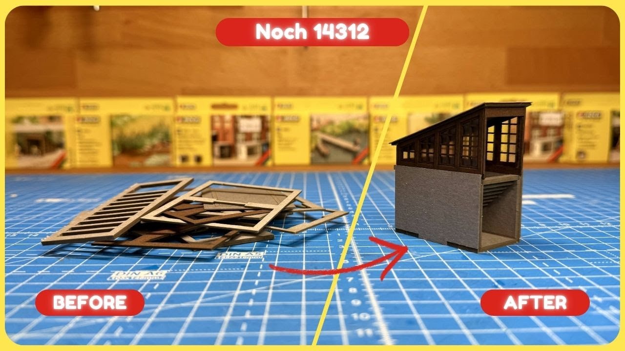 Noch 14312 Underpass | H0 (1:87) | Unboxing | Assemble - YouTube