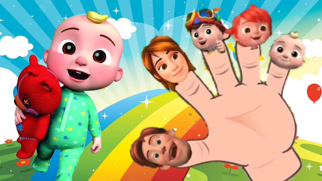 Família dos Dedos | Finger Family Nursery Rhymes & Kids Songs - YouTube