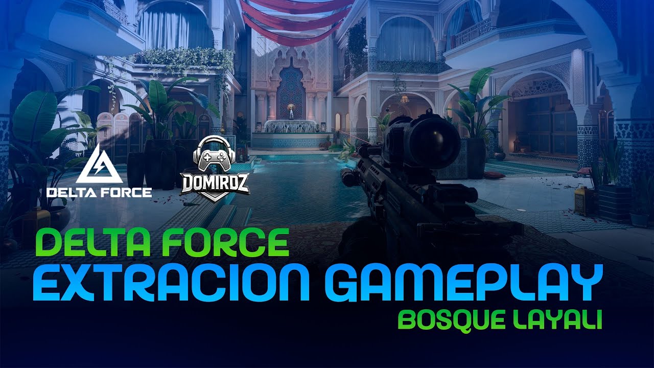 EXTRACCIÓN ÉPICA en el BOSQUE LAYALI | Gameplay Delta Force 🔥# ...