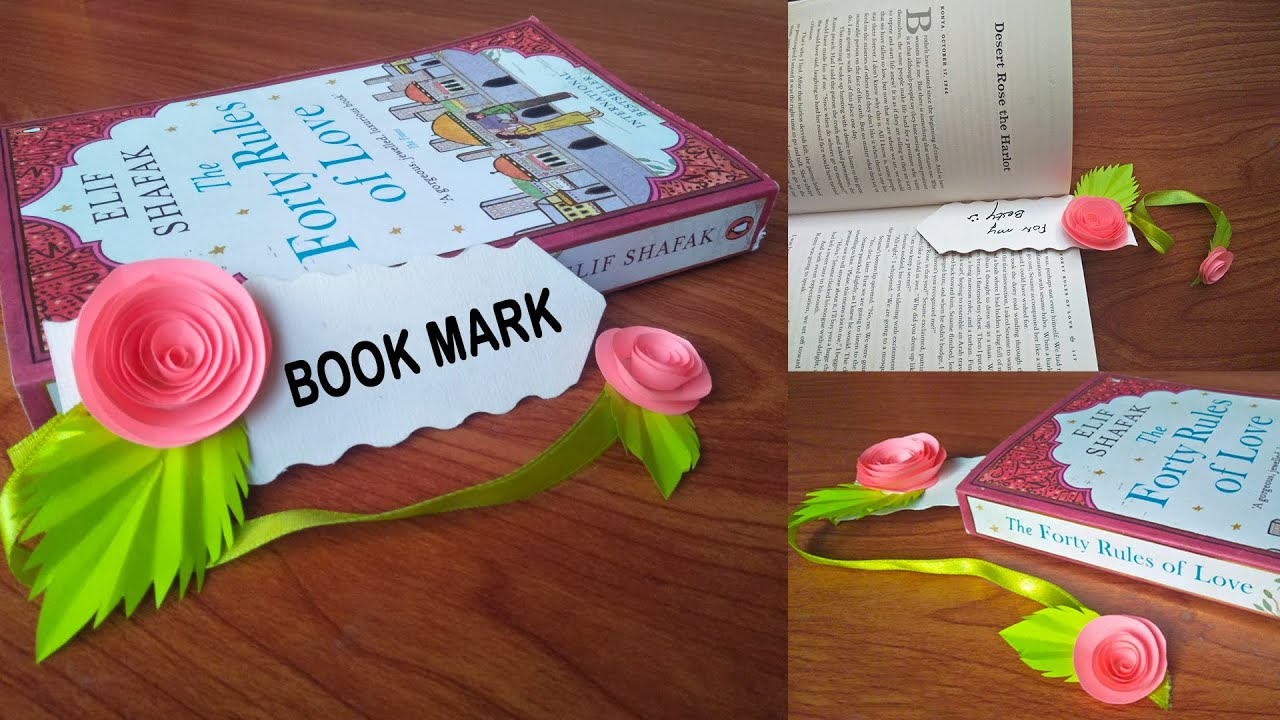 Easy DIY Bookmarks | Bookmarks with Paper | Paper Craft 2020 - YouTube