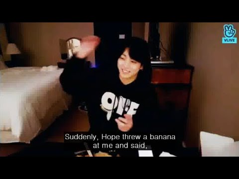 The Story Behind Jungkook's and Jhope's Banana Fight Incident [ENG SUB]