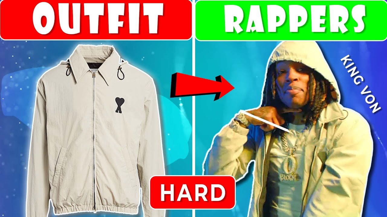 🎵 Guess The Rapper by their Outfit👌👔👖 | Hard Rap Quiz (99.9% Will Fail ...