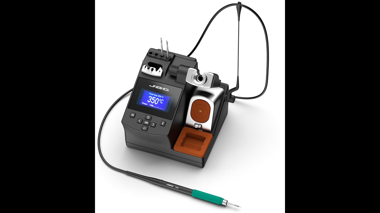 JBC soldering tool - YouTube