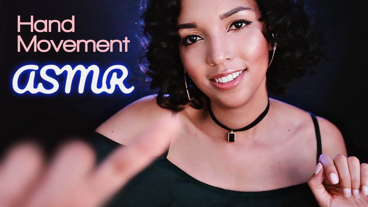 ASMR 🌙 Visual • Hand movement & Face touching - YouTube