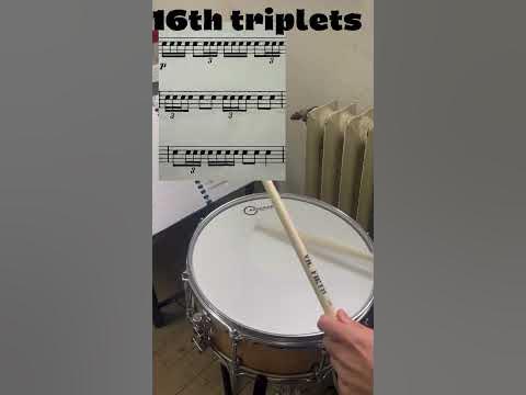 16th Triplets + 16th Note Rhythm Practice for Beginners - YouTube