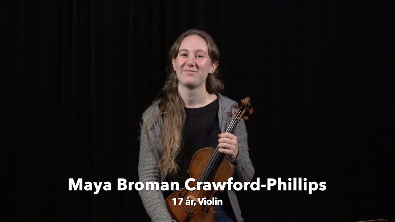 Maya Broman Crawford Phillips, violin - Polstjärnepriset 2024 - YouTube